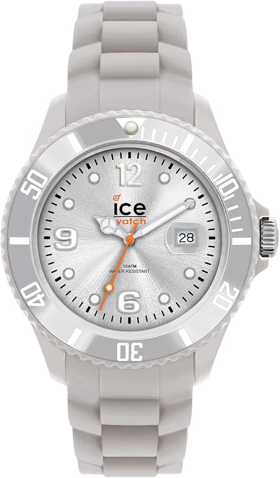 Ice-Watch Sili Forever Silver Unisex Silicone Watch SI.SR.U.S: Ice ...