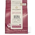 Amazon.com : Callebaut Ruby Chocolate Callets | Recipe RB1 | Crafted ...