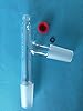 Glass 3 Way Adapter Distilling Thermometer Adapter, Distillation Head ...