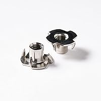 Amazon.com : 100 T-Nuts for Climbing Holds : Rock Climbing T Nuts ...