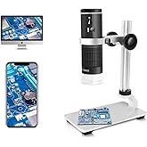 Amazon.com : Jiusion Wifi USB Digital Handheld Microscope, 50 to 1000x ...