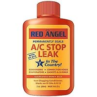 Amazon.com: Red Angel (49496-6PK) A/C Stop Leak - 2 Ounce, (Pack of 6 ...