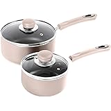 Amazon.com: Utopia Kitchen Nonstick Saucepan Set with Lid - 1 Quart and ...