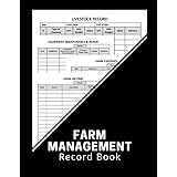 Amazon.com: Farm Record Keeping Log book: Farmer's Ledger, Farm ...