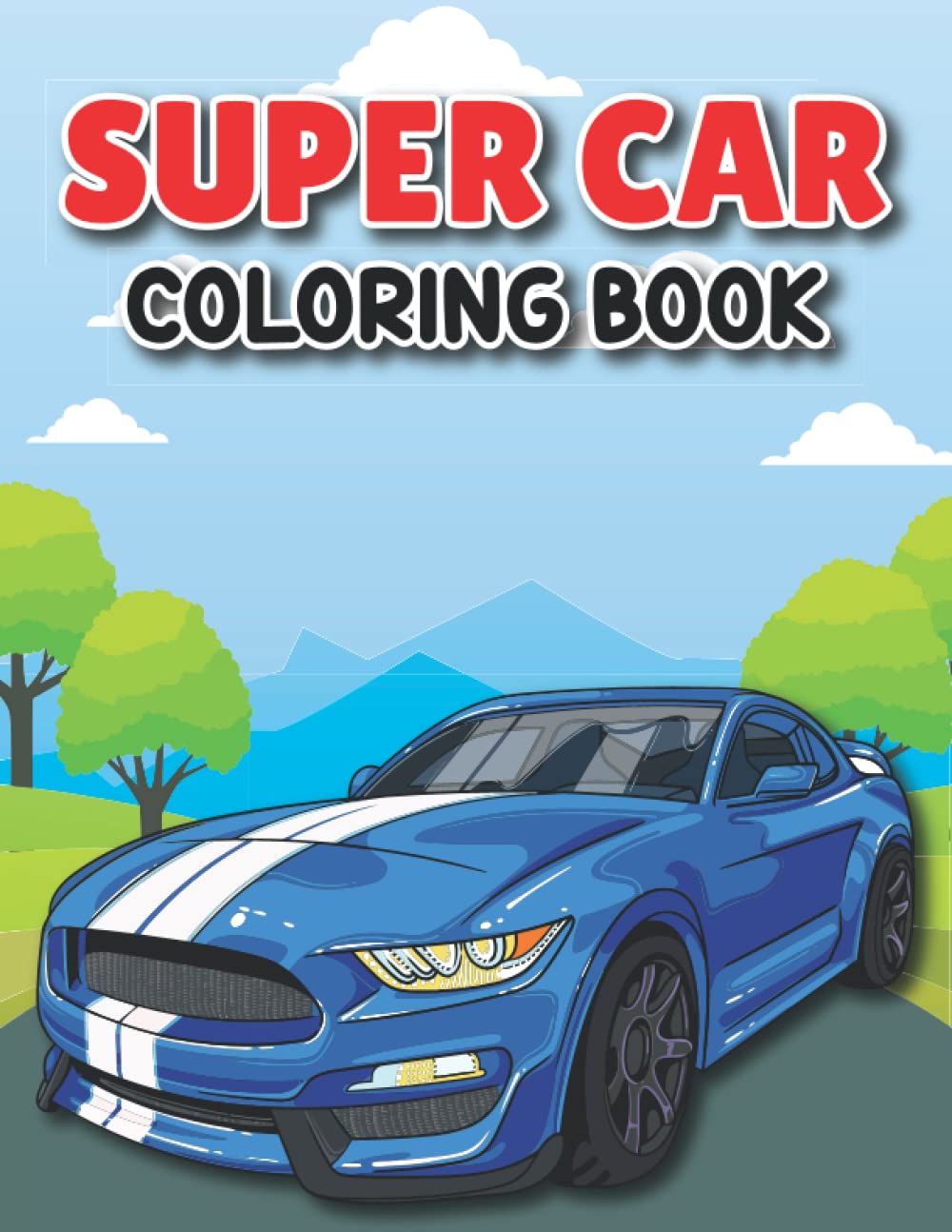 Super Fancy Car Coloring Pages