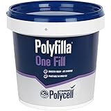 Polycell Polyfilla One Fill Lightweight Filler 1L - Designed to fill ...