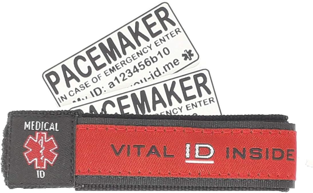 PACEMAKER Alert Bracelet UK Seller. Mans Ladys pace Maker Awareness ...