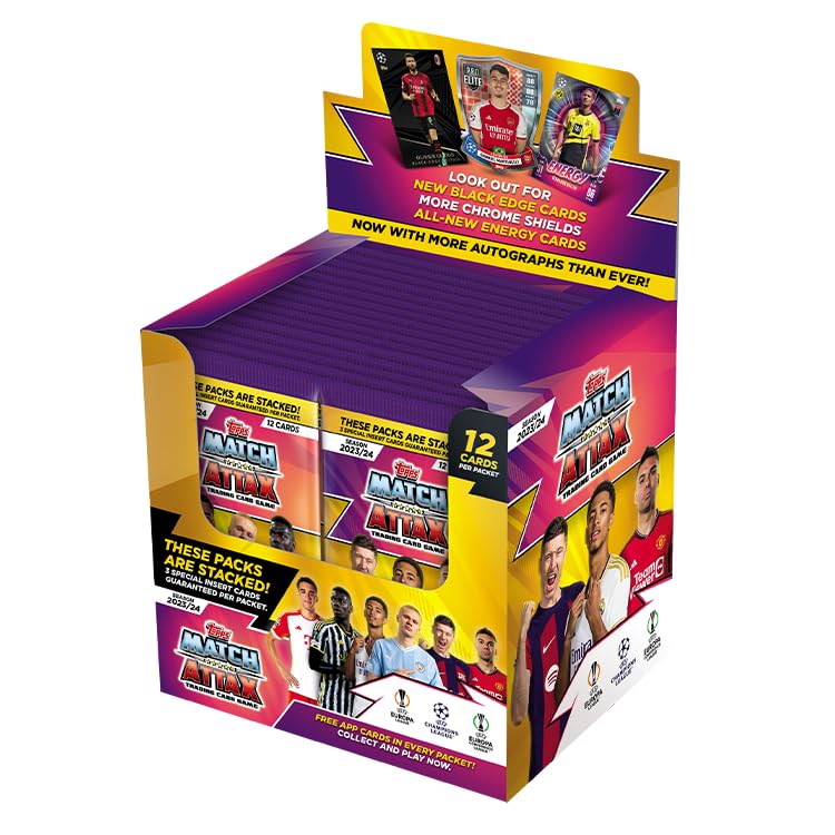 Mua Topps Match Attax 23/24 - Full Box (36 packets / 432 cards) trên ...