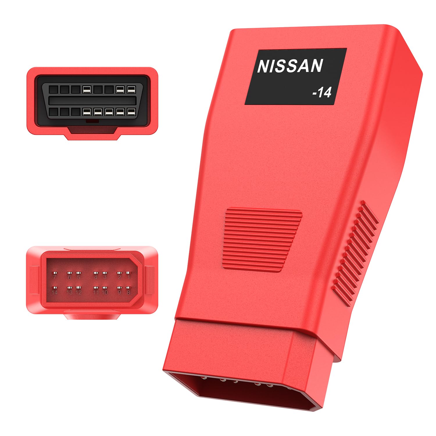 Autel Original OBD2 Female to 14pin Convert Adapter, OBD1 to OBD II ...