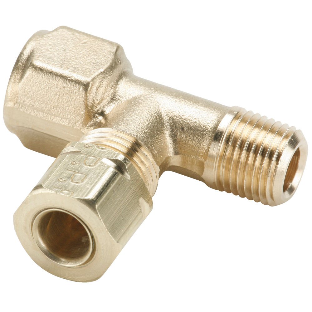 Parker 176CA-4-2 Compress-Align Compression Fitting, Tube to Pipe ...