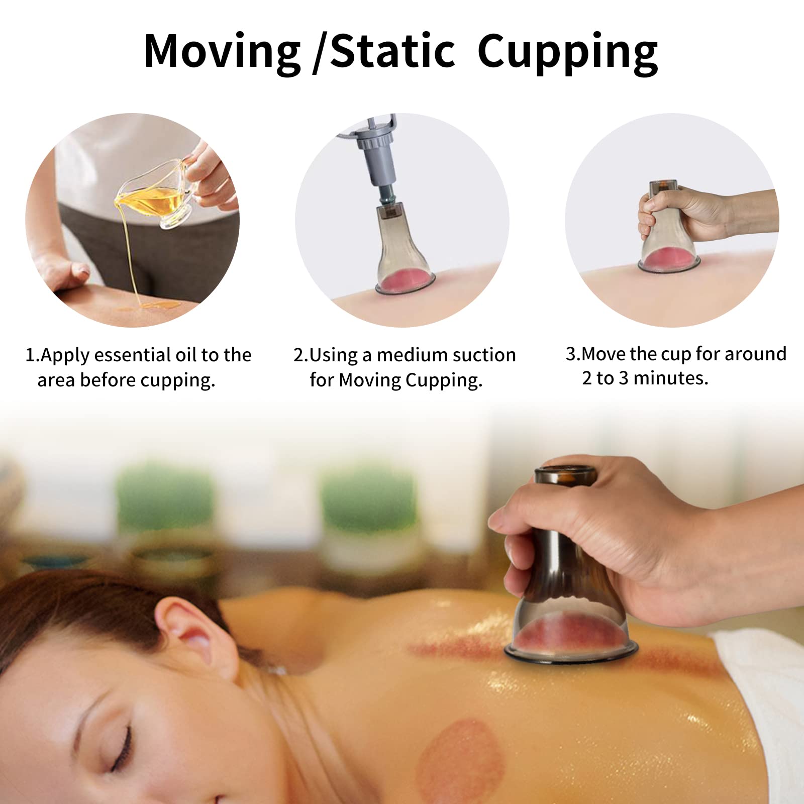 Mua Cupping Set - Cupping Kit for Massage Therapy w/ 12 Cupping Therapy ...