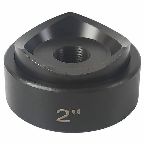 AMZCNC 2" Conduit Punch and Die for Hydraulic Knock Out Driver 3/4 ...