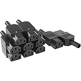Amazon.com: JSADZKJ IEC C13 Power Plug Connector C13 Female Plug Rewirable Power Adapter ...