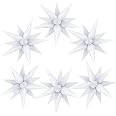 Amazon.com: 72 Pcs White Star Balloons Foil Explosion Balloons Magic 12 ...