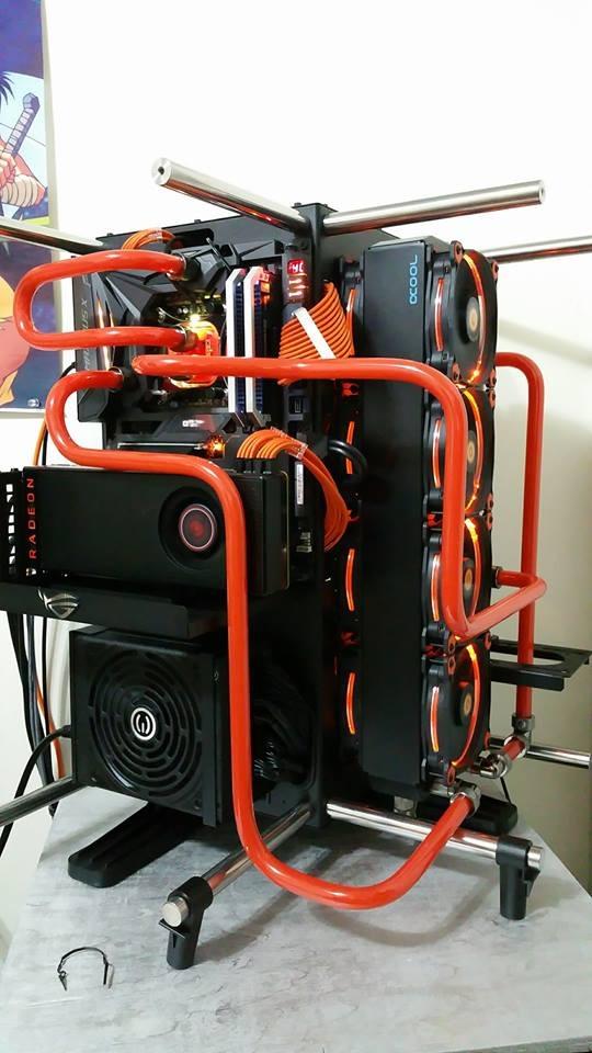 $37/mo - Finance Thermaltake The Core P6 TG Snow Edition transformable ...