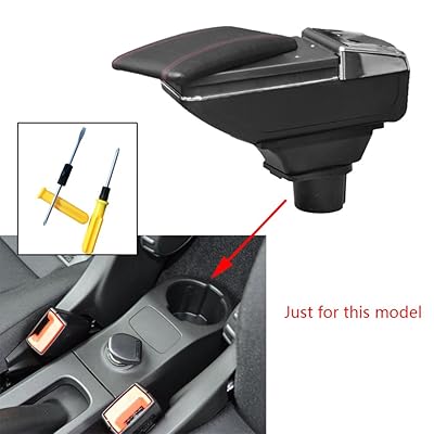 Buy 8X-SPEED for Smart Fortwo Forfour 2009-2018 Car Armrest Center ...