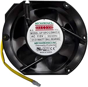 Miller 196313 Fan, Muffin 115V 50/60Hz 3000 Rpm 6.378 Mtg Holes ...
