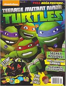 Nickelodeon Teenage Mutant Ninja Turtles Magazine 2017: Amazon.com: Books