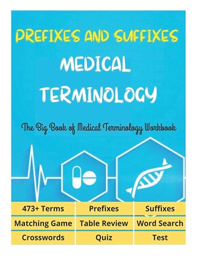 Prefixes and Suffixes Medical Terminology - The Big Book of Medical ...