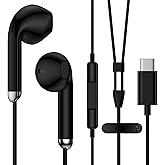 Amazon.com: USB C Wired Headphones Earbuds for Samsung Galaxy A36 A56 ...