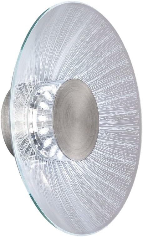 Massive 33533/48/10 LEDs Bowl Glass Dish Wall Light Aluminium: Amazon ...