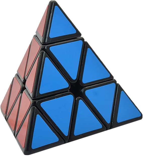 Amazon.com: Ahyuan Qiyi Pyramid Cube Speed Cube Puzzles Triangle Cube ...
