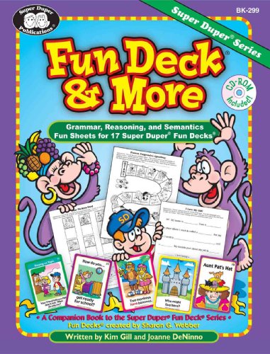 Fun Deck® & More: Grammar, Reasoning, and Semantics Fun Sheets for 17 ...
