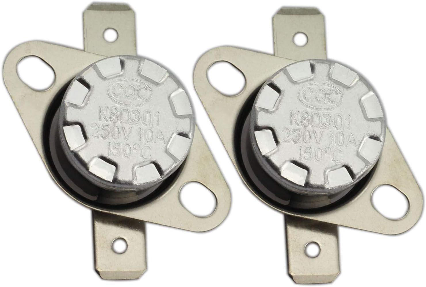 E-outstanding 2PCS Normally Closed Temperature Switch Thermostat ...