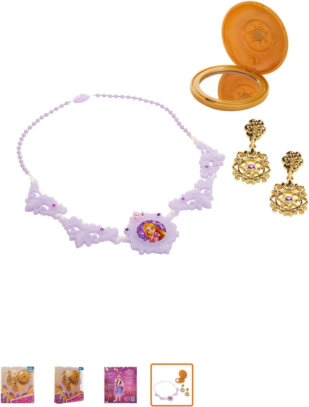 Amazon.com: Disney Rapunzel Tangled Deluxe Jewelry Set: Toys & Games