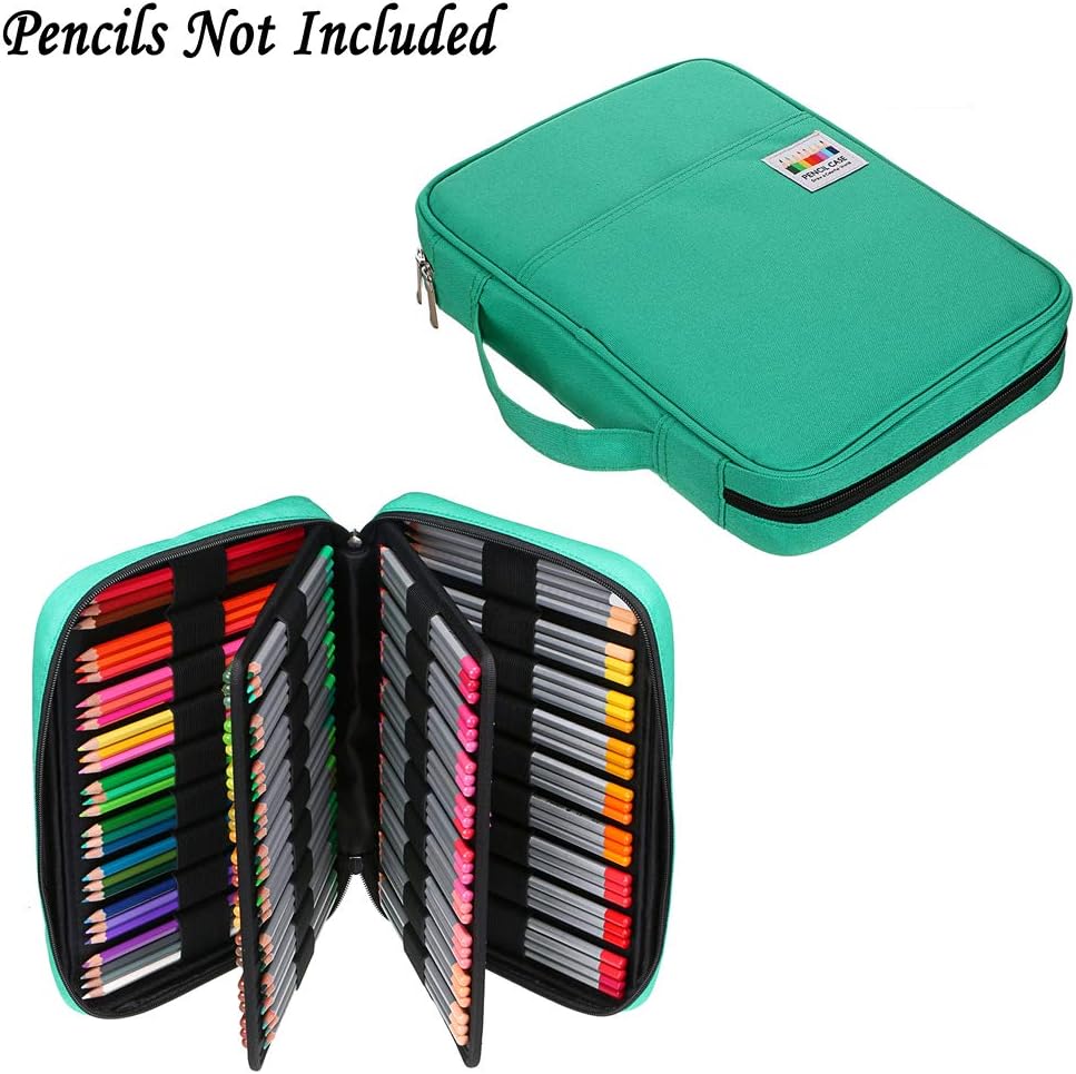 Amazon.com : BTSKY Portable Colored Pencil Case - Colored Pencil ...