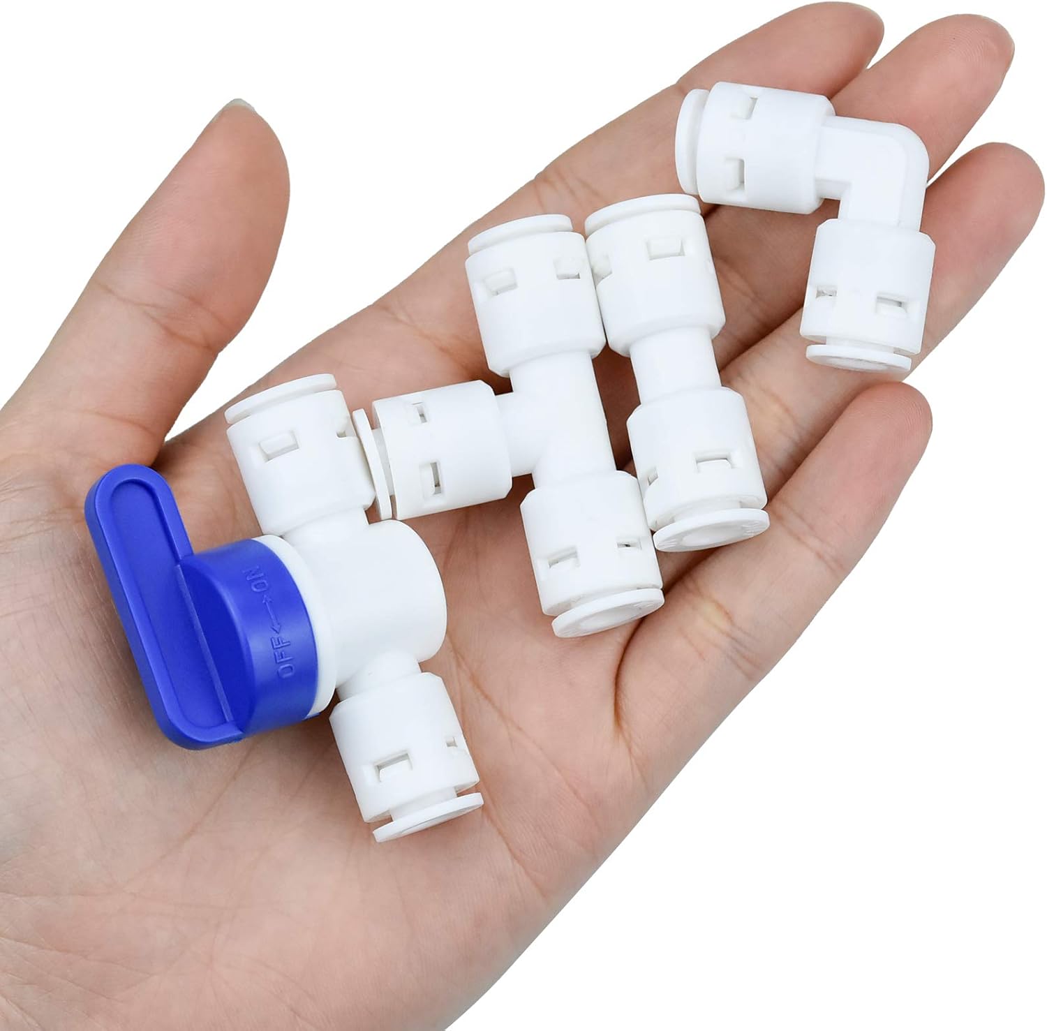Pack of 20 Quick Water Pipe Fittings Water Filter Hose Connection Kit 1 ...