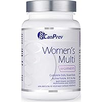 CanPrev Women's Multi 90 v-caps l Complete Multivitamin for the Needs ...