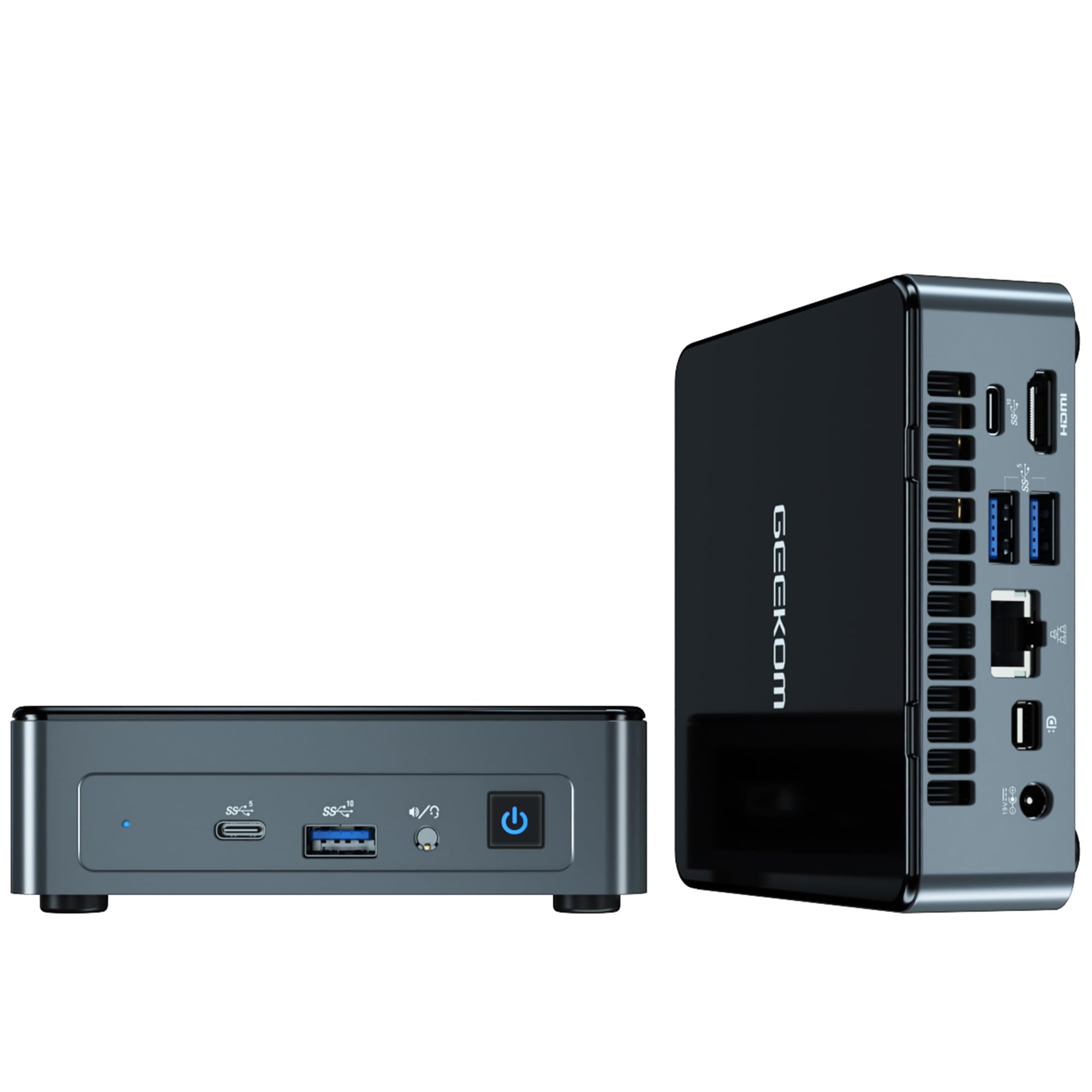 GEEKOM Mini PC Mini Air11, Intel 11th Gen N5095 Mini Computers with Fan ...