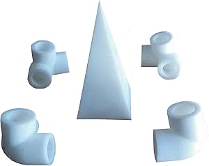 Amazon.com: Russian Non-Metallic PVC Pyramid Connector Set | by Only ...