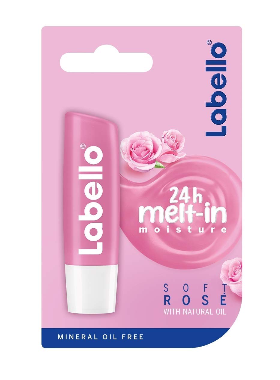 Amazon.com: Labello Velvet Rose Lip Balm, 5 g stick: Health & Personal Care