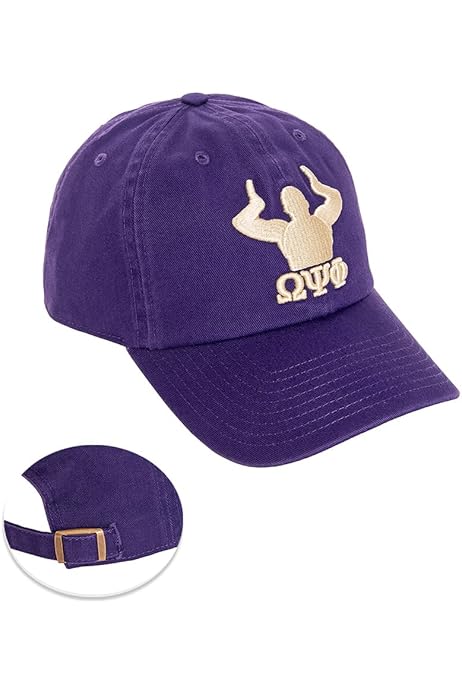 Omega Baseball Caps Omega Psi Phi Baseball Cap (Purple) – Da Greek