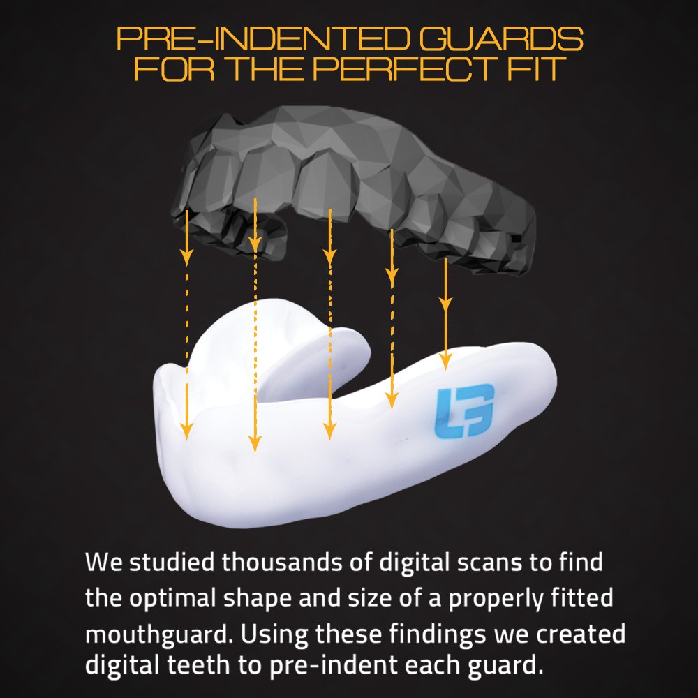 GuardLab APEX Mouthguard w/ Case | Football, Basketball, Boxing ...