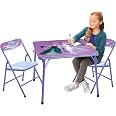 Amazon.com: Disney Frozen Kids Folding Table & Chairs Set for Kid and ...