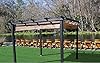 Coolaroo Aurora Pergola, Backyard or Patio Shade Pergola, Light ...