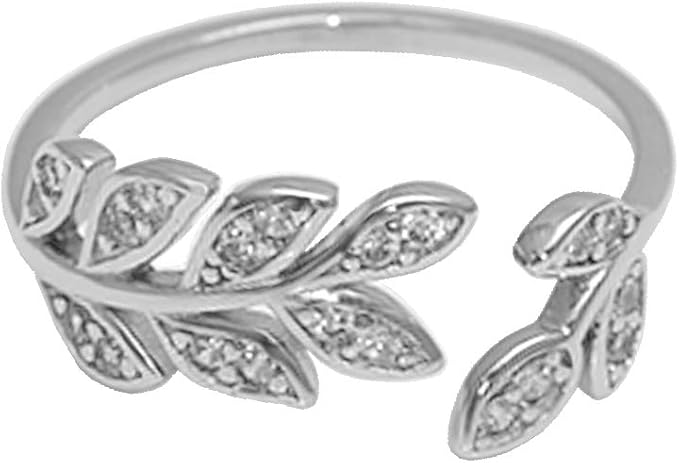 Buy GIVA 0.925 Spring Silver and Cubic Zirconia Ring for Women at Amazon.in