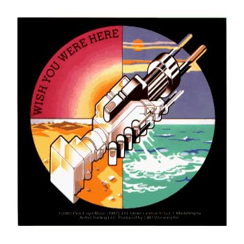 Amazon.com: Licenses Products Pink Floyd Pig Sticker: Toys & Games