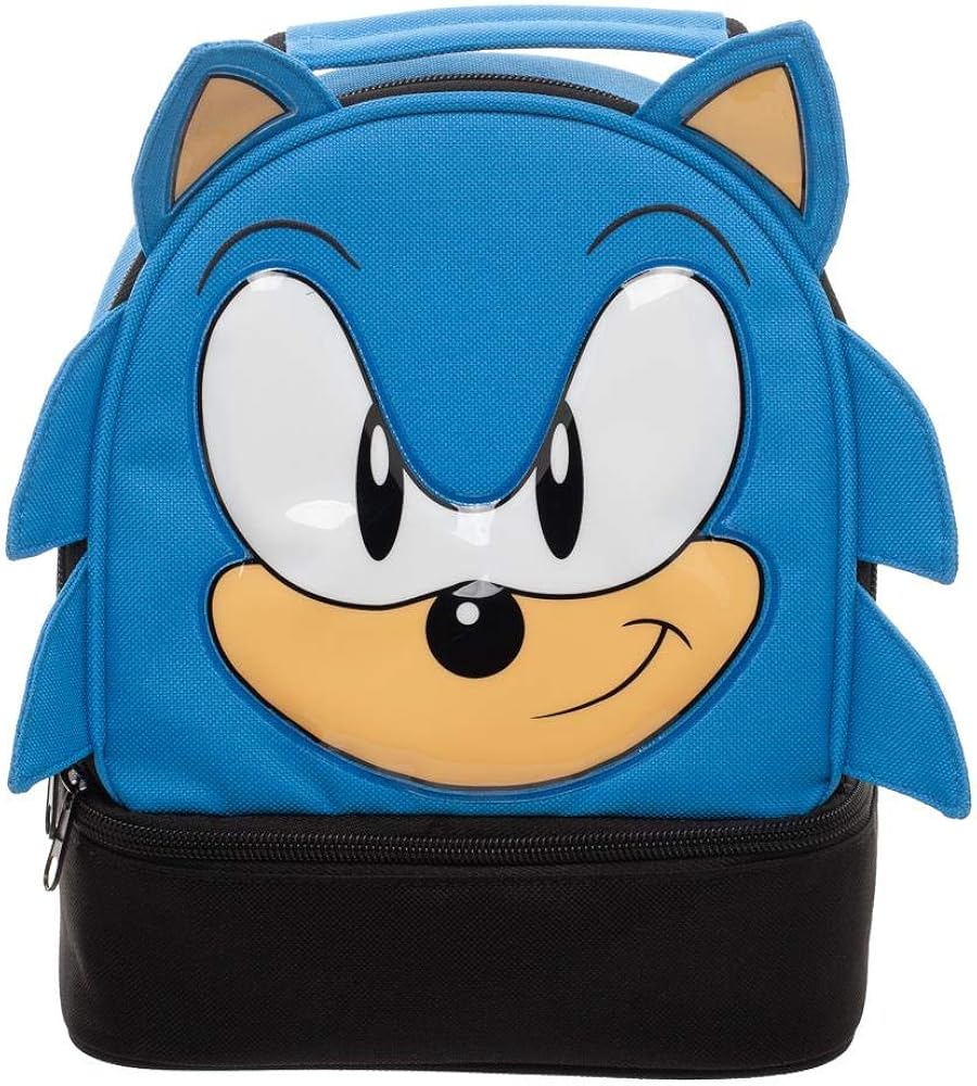 Bioworld SEGA Sonic The Hedgehog Lunch Box Blue: Amazon.ca: Clothing ...