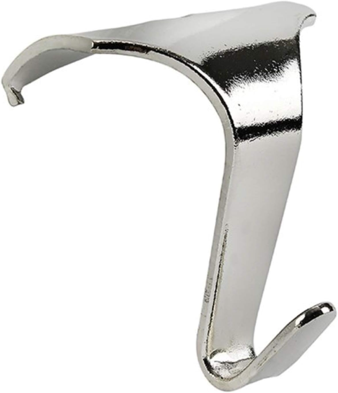 Silver Chrome Picture Rail Hooks – Contemporary/Heavy Duty (4 Pack ...