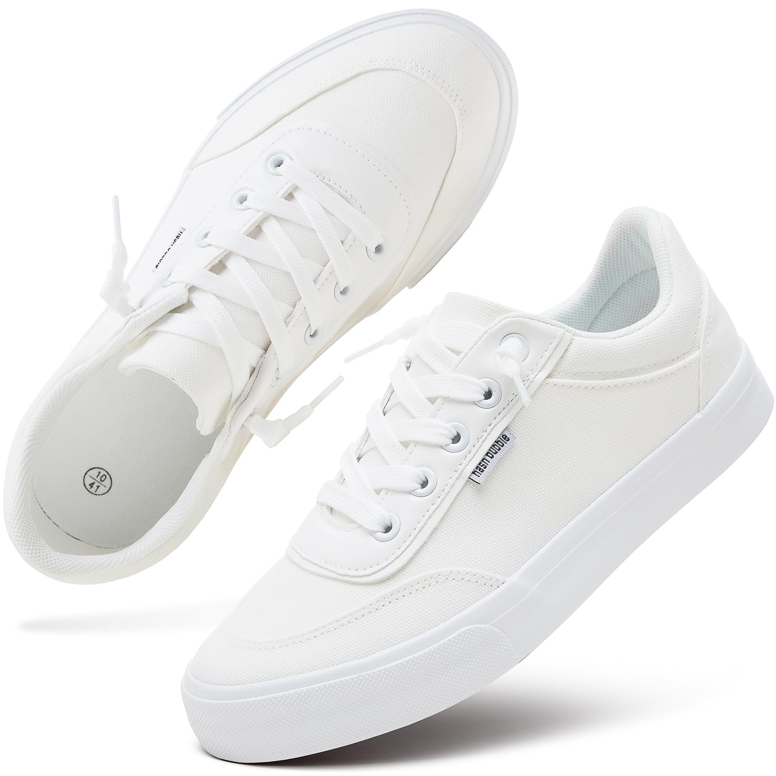 hash bubbie Unisex Slip on Sneakers Women's Canvas Sneakers Classic Non ...