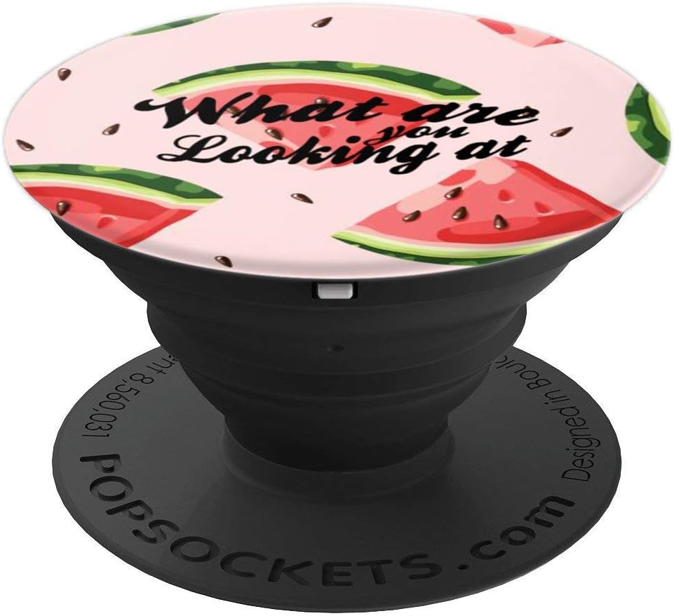 Amazon.com: What Are You Looking At Funny Pink Quote Watermelon ...