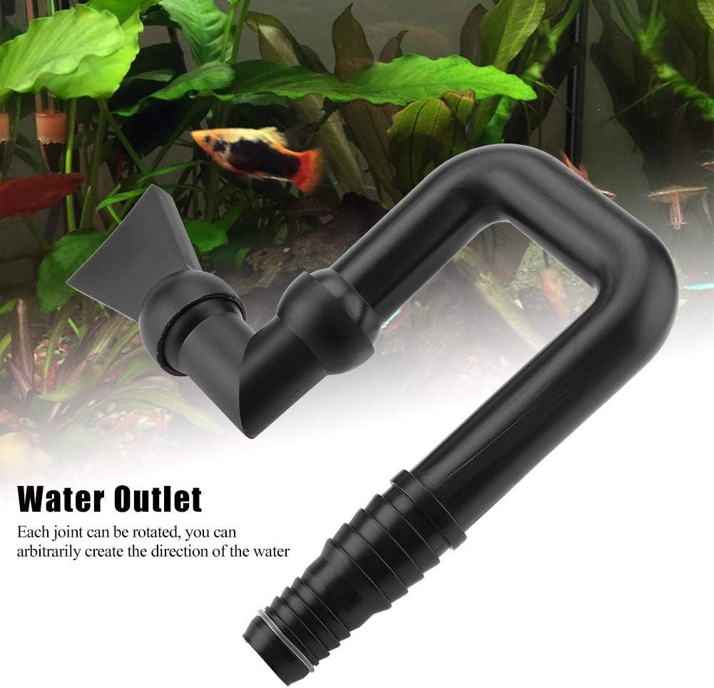 Plastic Duckbill Nozzle Aquarium U-shaped Water Outlet Nozzle Flexible ...