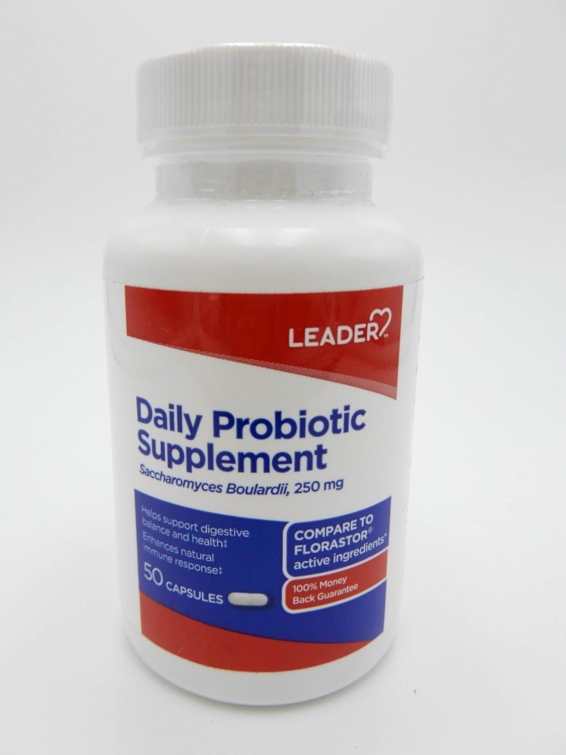Amazon.com: LEADER Daily Probiotic Supplement Capsules 50 ct Pack of 1 ...