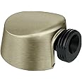 Moen A725BN Round Drop Ell Handheld Shower Wall Connector, Brushed ...