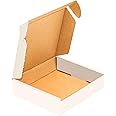 Amazon.com: 50 pack Small Shipping Box,4x4x1'',Corrugated Mailer,YUNSY ...