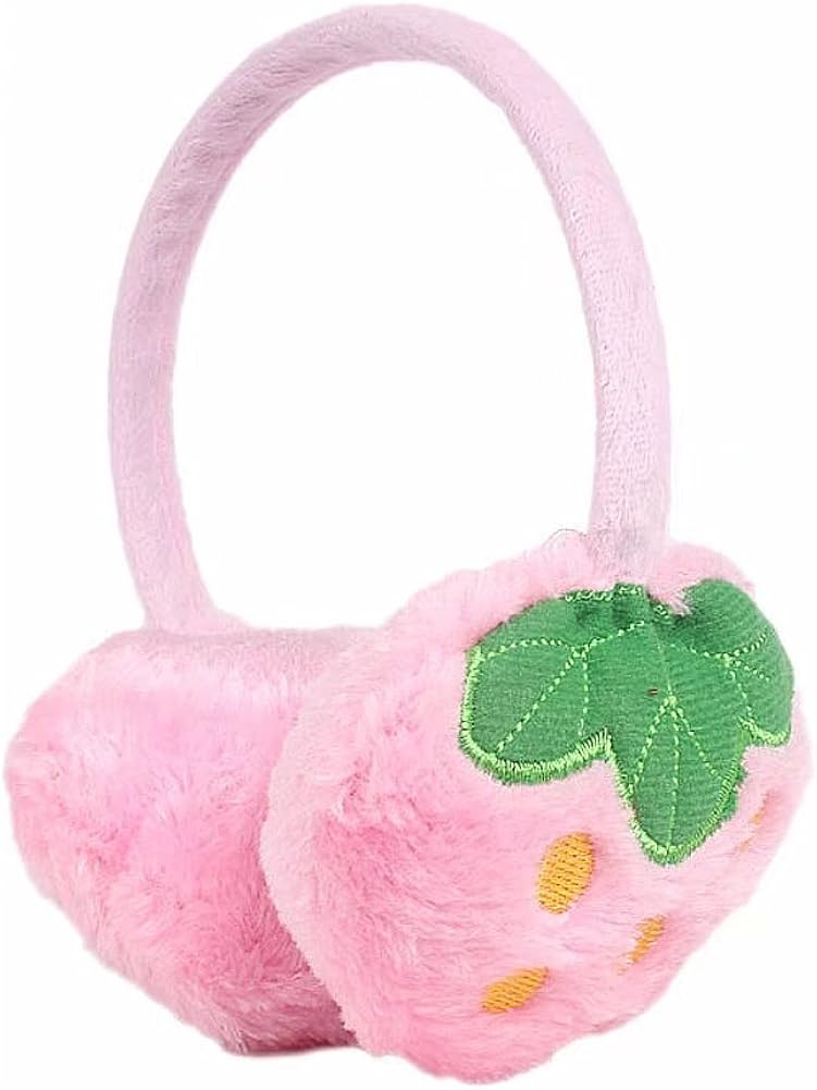 Amazon.com: Woollen Ear Muffs For women Fruit Design Grape Earmuffs ...